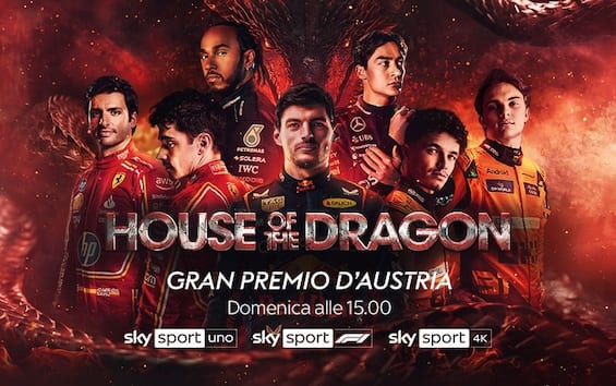 F1, orari GP Austria: dove vederlo su Sky, Now e TV8 in tv e streaming | Sky Sport